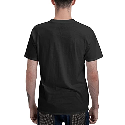Anime Baki The Grappler Baki Hanma T Shirt Man's Summer Cotton Tee Comfort Round Neck Short Sleeve Clothes Black
