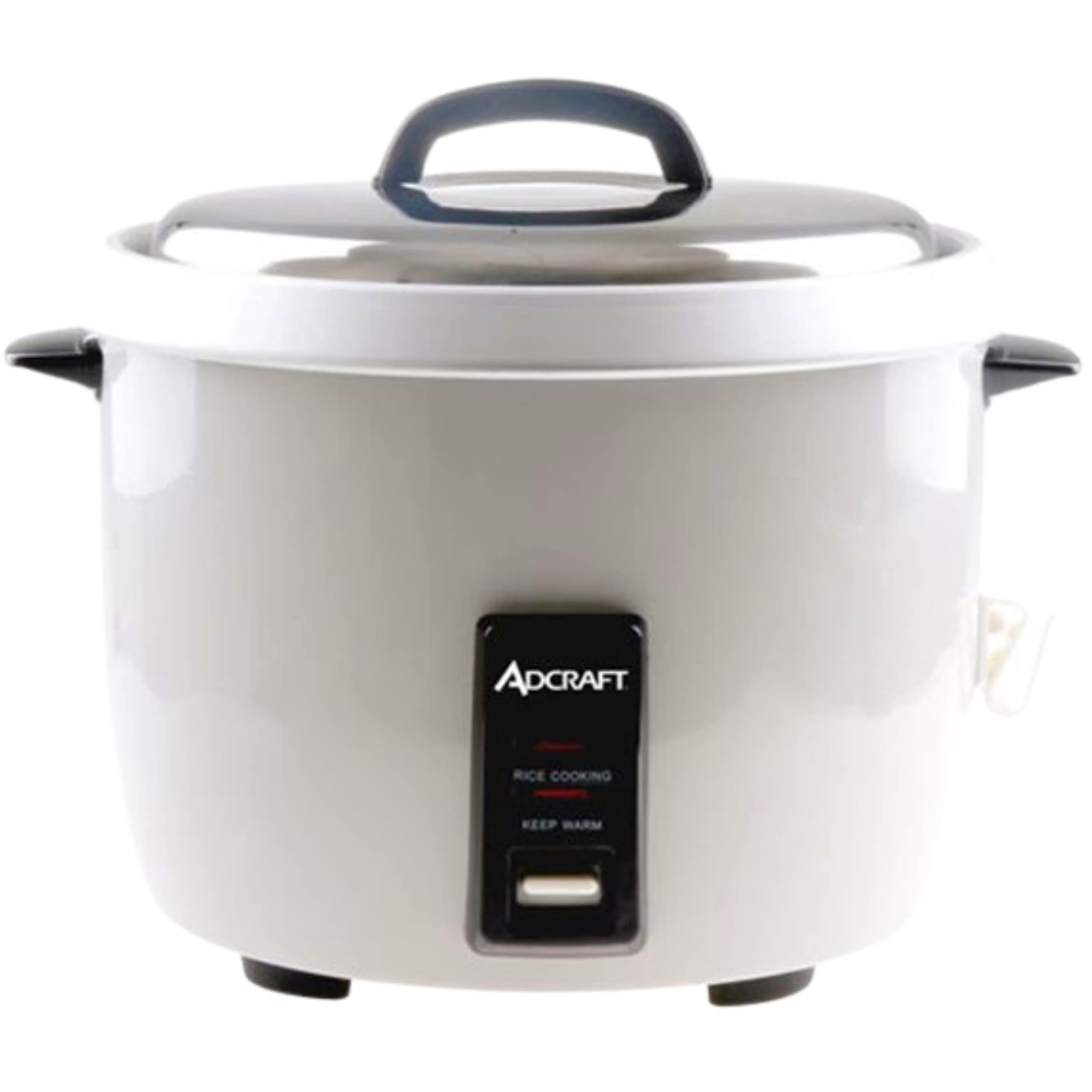 Adcraft RC-E30 30-Cup Rice Cooker with 30 Cup Capacity and Oversized Fork, 1650-Watts, 120v