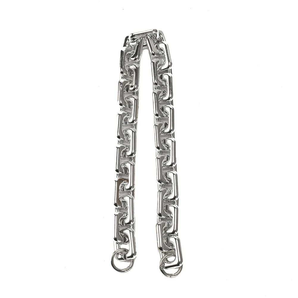 Chunky Bag Chain For Dumpling Bag Cloud Bag ((1pc)#2Acrylic-silver-60cm)
