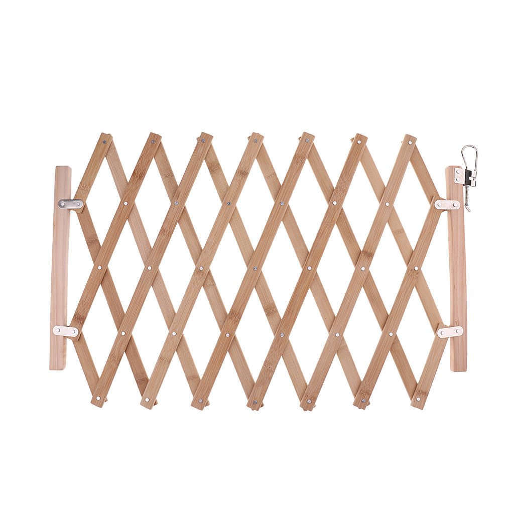 Folding Fence Pet Isolation Gate Expanding Fence Outdoor Indoor, 41x100cm/16.14x39.37inch