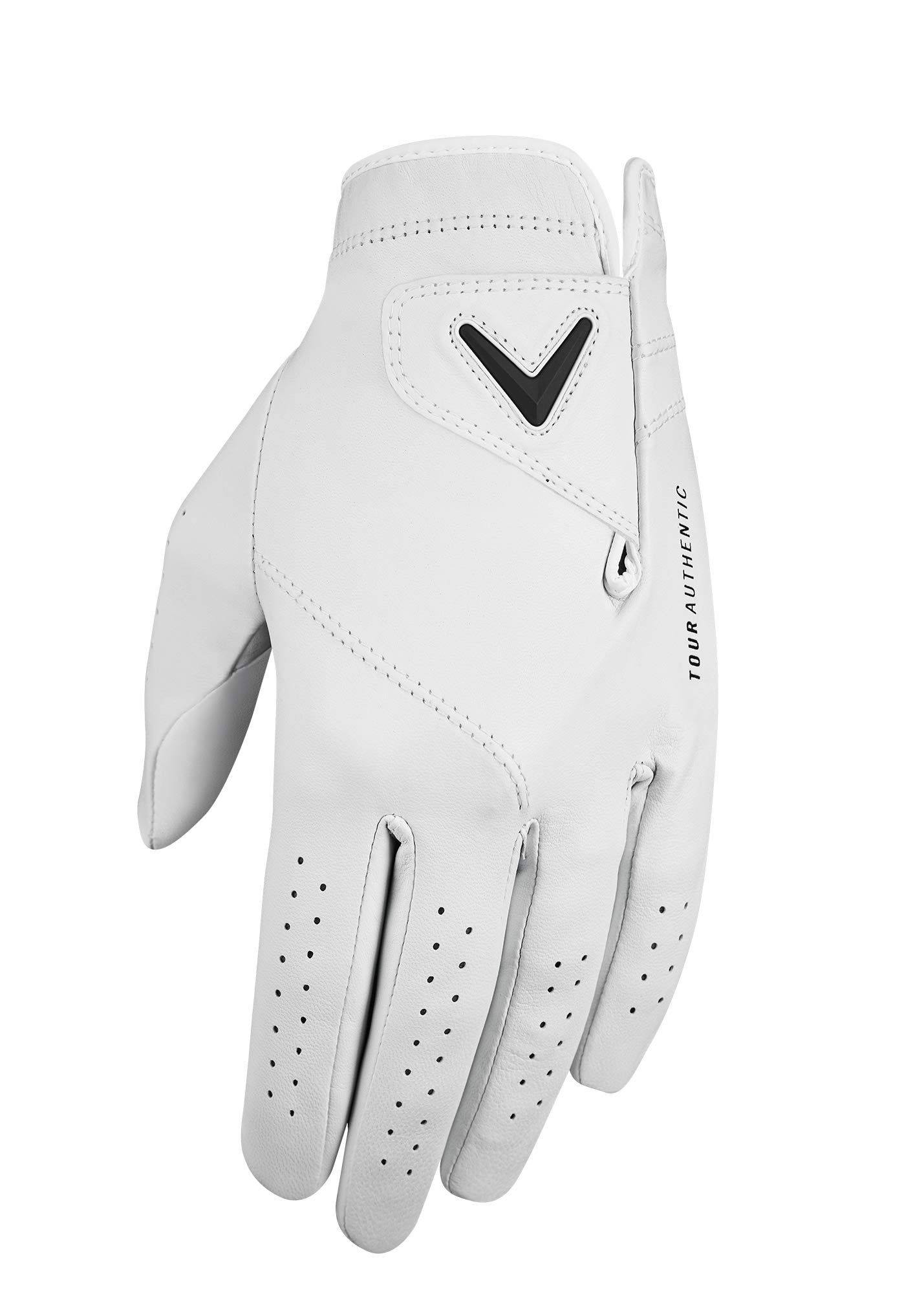 Callaway Golf 2020 Tour Authentic Glove (Right Hand, Men's Standard, Large), White