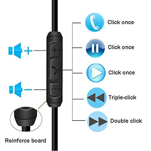 Replacement Audio Cable Cord for Bose QC25, QC35, QuietComfort 25, QuietComfort 35, OE2,OE2i, On-Ear 2 Headphones Inline Mic/Remote Control β Black