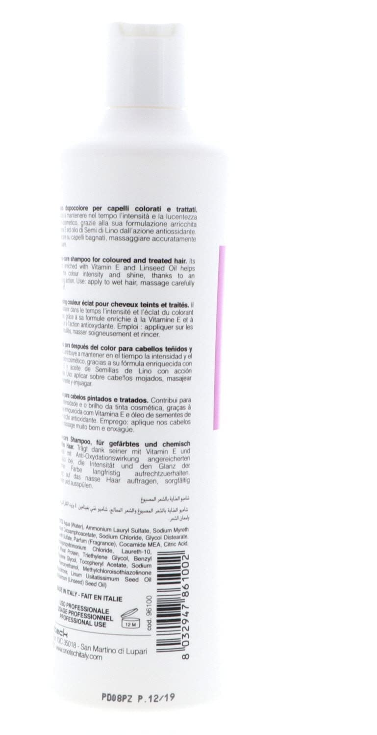 Fanola After Colour Care Shampoo, Multicolor, Unscemted, 11.83 Oz