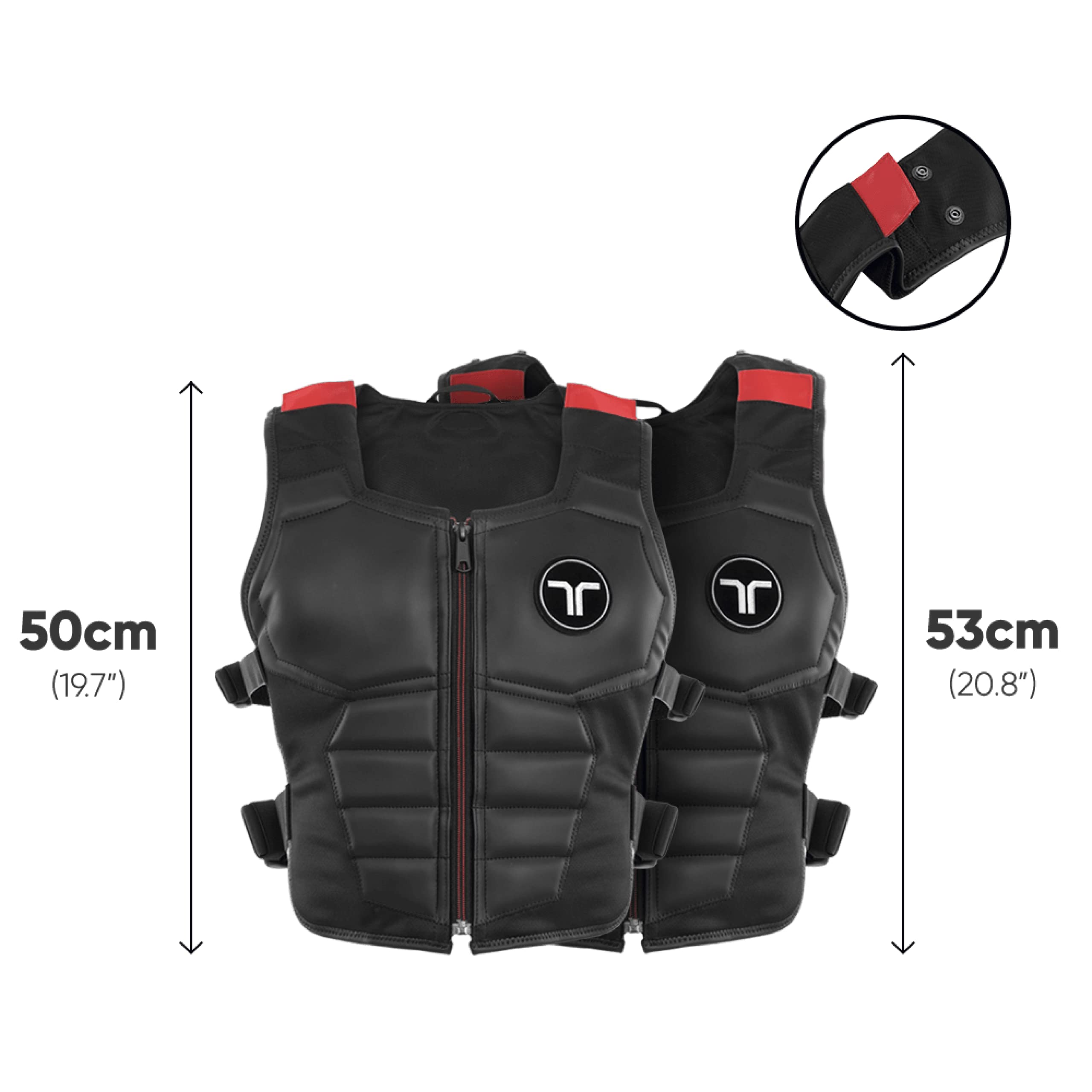 bHaptics TactSuit X16 β Haptic Vest with 16 vibration motors for VR, PC, Music and more