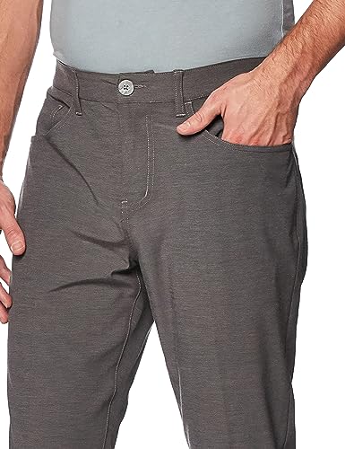 Callaway Men's EverPlay 5-Pocket Golf Pant (Waist Size 30-56 Big & Tall), Dark Grey Heather, 30W x 30L