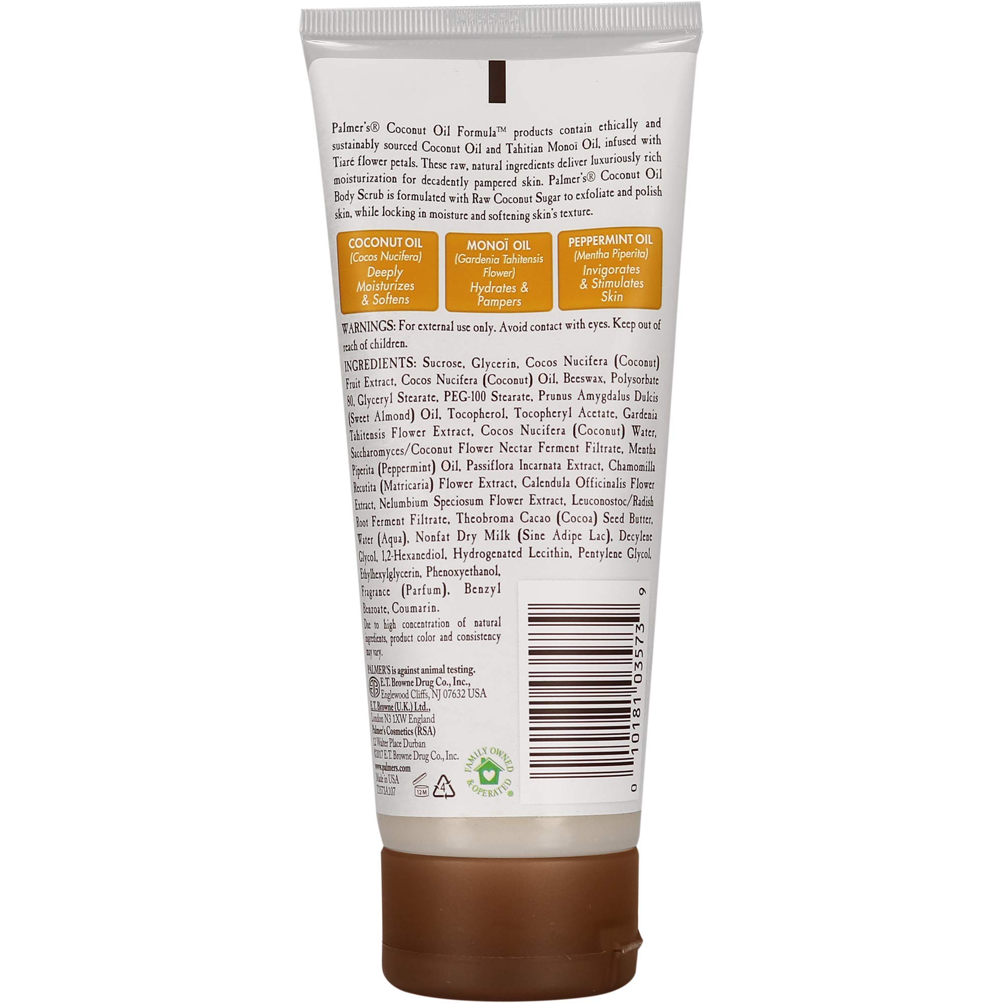 Palmer's Coconut Oil Formula Sugar Body Scrub, 7 oz