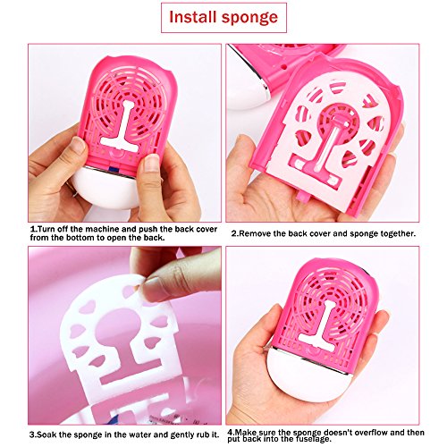 JUMP USB Mini Fan Air Conditioning Blower for Eyelash Extension (Pink)