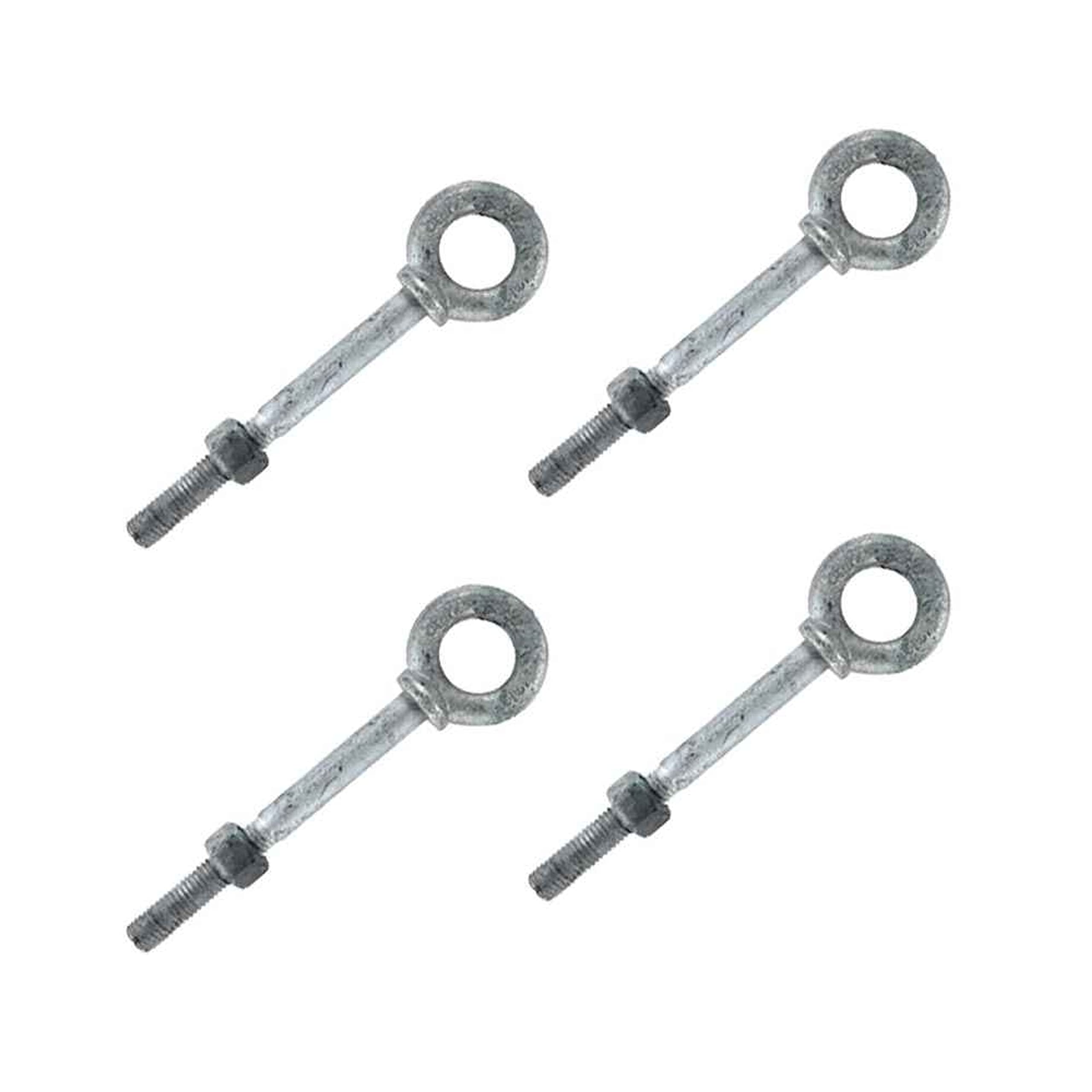 US Cargo Control 5/8" x 6" Galvanized Shoulder Eye Bolt - 4 Pack