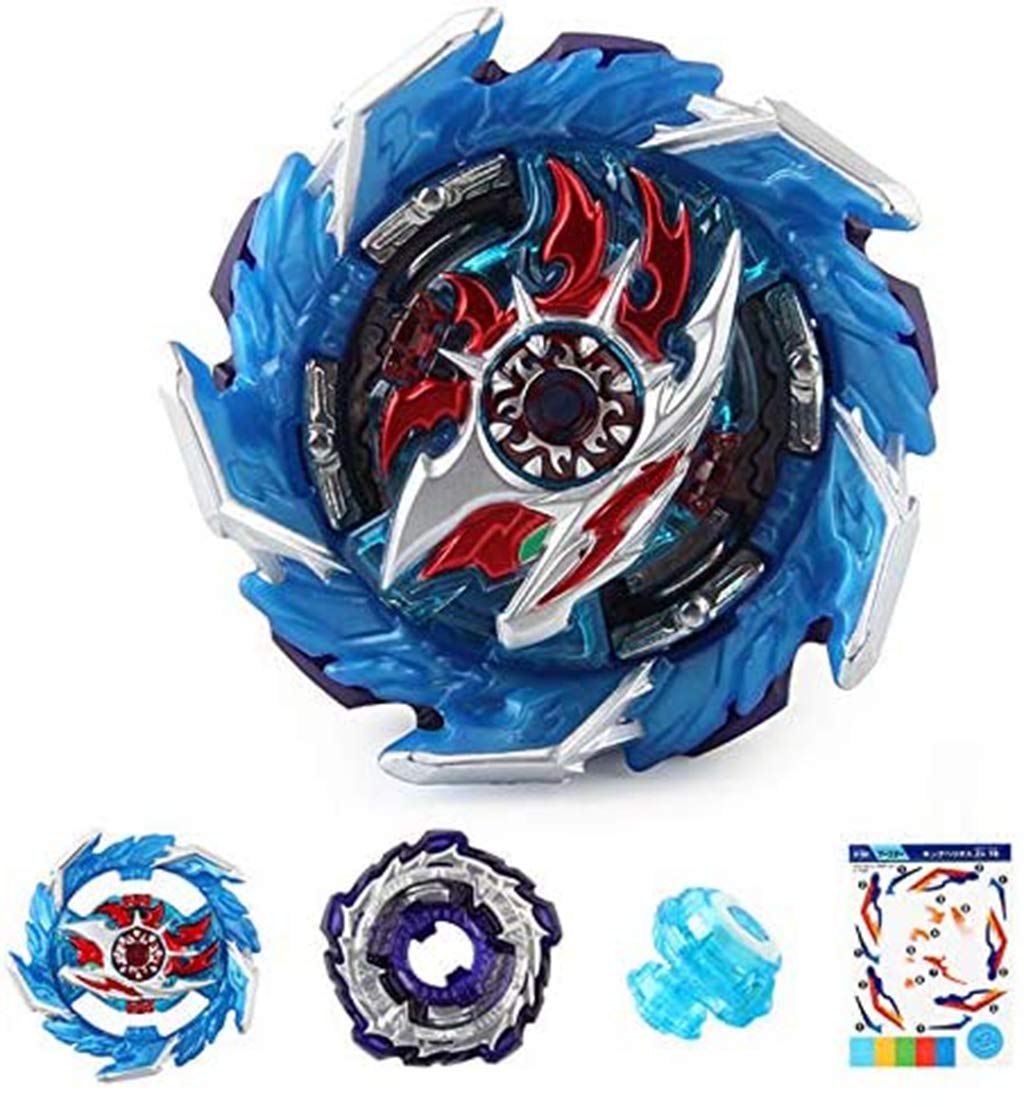 Bey Battle Evolution Blades Turbo Superking B-160 Booster King Helios.Zn 1B Starter Set String Launcher Grip Kits Batting Top Games & Accessories Bey Burst Gaming Tops Spinning Toy Gift for Boys Girls