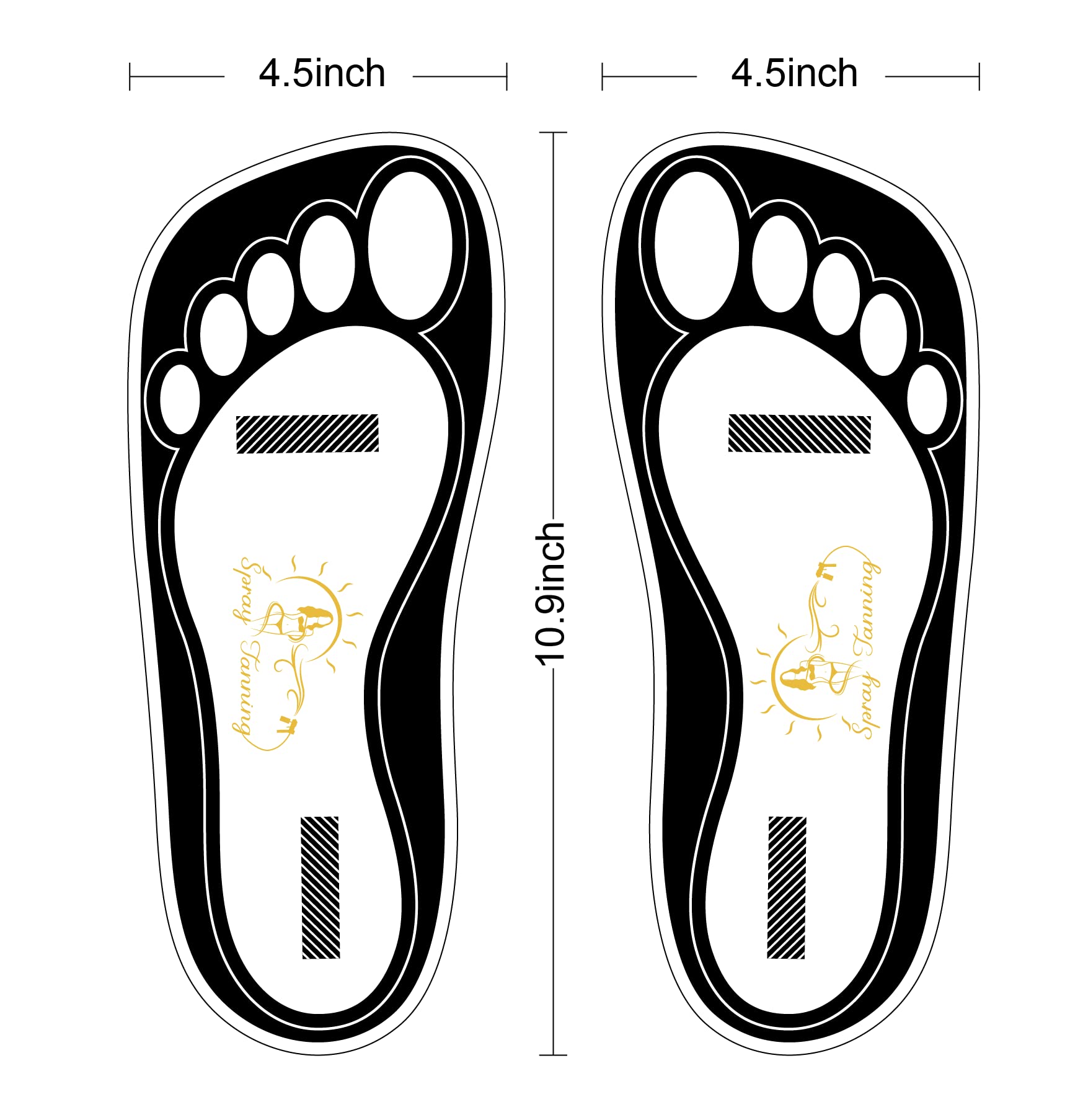 60Pairs(120 Feets) Disposable Black Spray Tanning Feet Pads Sunless Airbrush Spray Tent Protect Foot