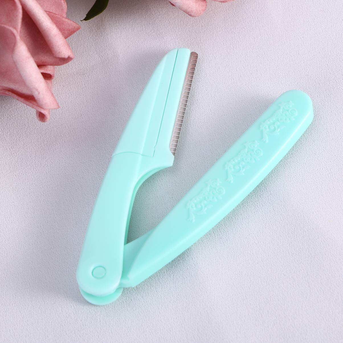Frcolor 6pcs Eyebrow Razor Shaper Cheek Facial Hair Removers Trimmer for Women Ladies