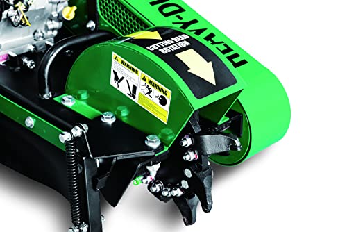 All Power, Stump Grinder for Tree Stump Removal with 12" Blades | JD Engine 420cc 15HP Dual Blade 2000rpm Off-Road Tow Bar Hitch