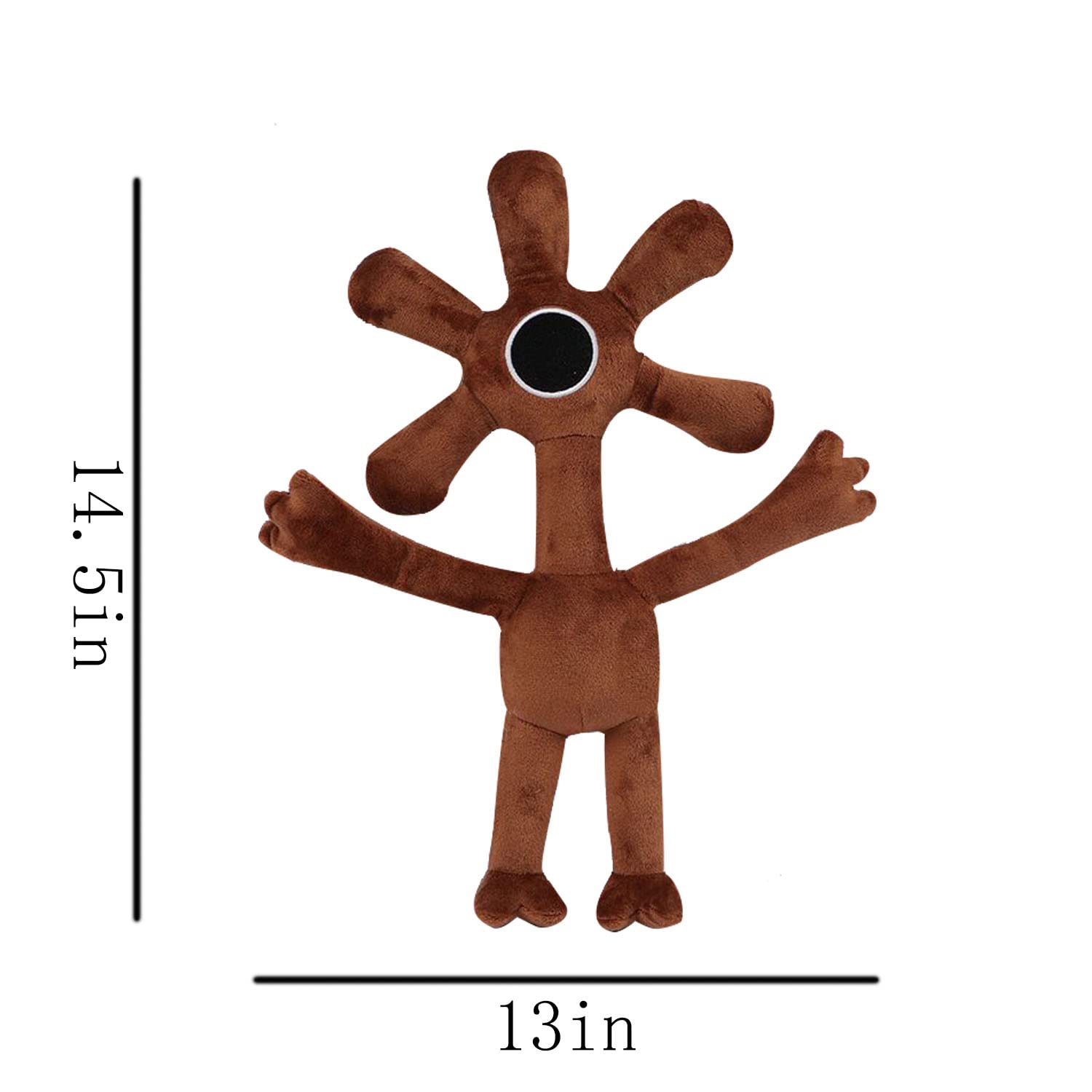 5PCS Doors Plush, 13 Inch Horror Figure Door Plushies Toys, Soft Game Monster Stuffed Doll for Kids and Fans.