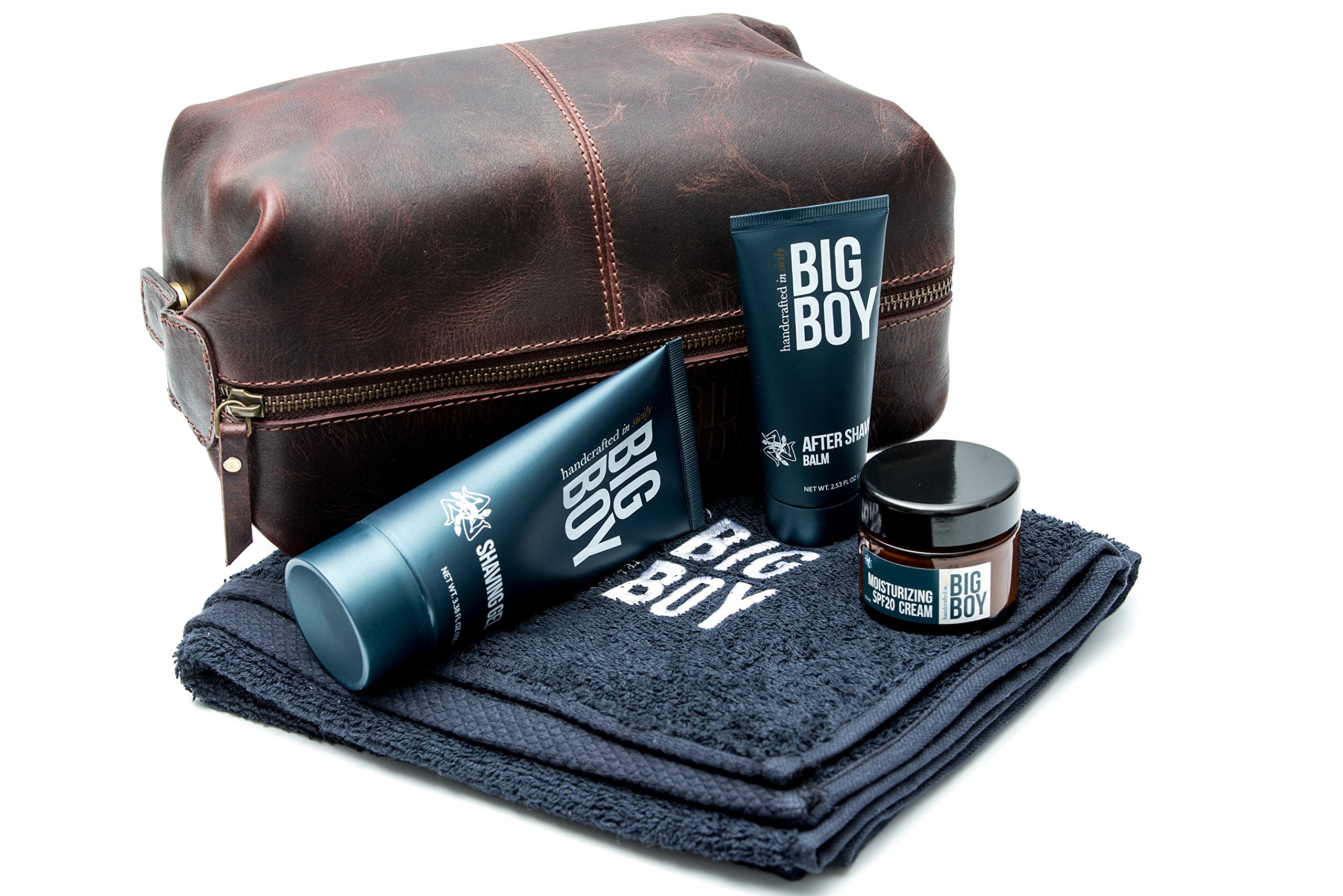 BIG BOY Shaving Gel 100ml / 3.38 floz - Enriched with Aloe Vera - Made in Italy