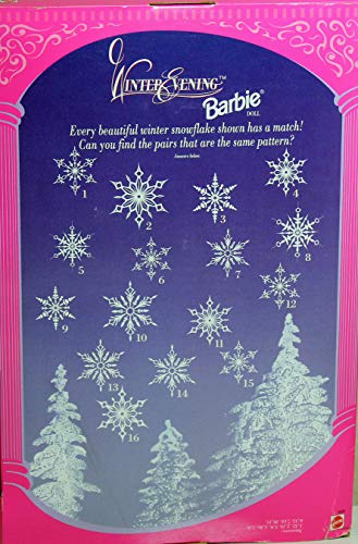 Barbie - Winter Evening Barbie - Special Edition Doll (1998) by Mattel
