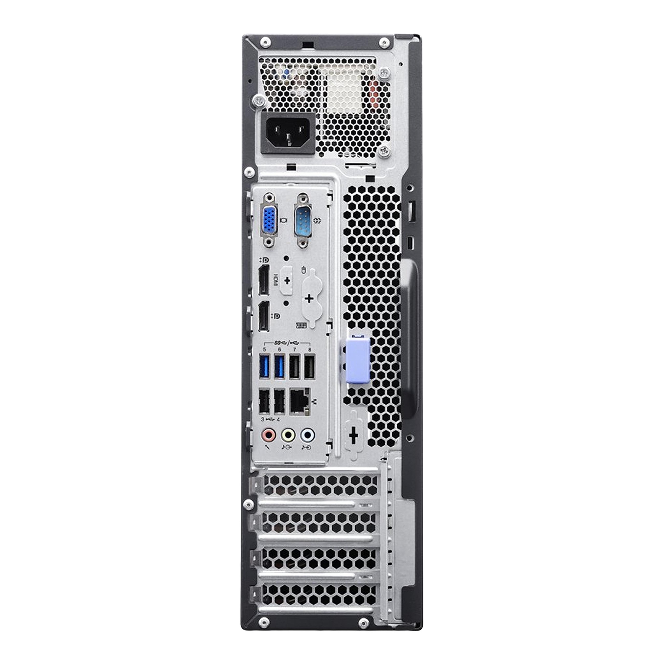Lenovo ThinkCentre M83 Small Form Factor Desktop PC, Intel Quad Core i5-4670 up to 3.8GHz, 16G DDR3, 1T, WiFi, BT 4.0, DVD, Windows 10 64-Multi-Language Support English/Spanish/French (Renewed)