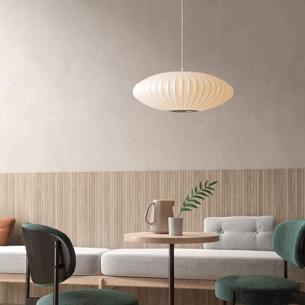 Chandeliers Round Lantern Restaurant Chandelier, Lamps Suspension Lamp Ceiling Lamp Hanging Lamp Ceiling Lighting Designer Bubble Saucer Single Head Flat Scoop Cocoon Japanese Style