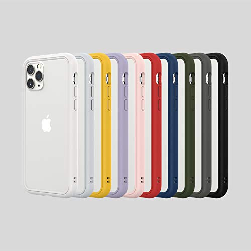 RhinoShield Bumper Case Compatible with [iPhone 11 Pro] | CrashGuard NX - Shock Absorbent Slim Design Protective Cover 3.5M / 11ft Drop Protection - Black
