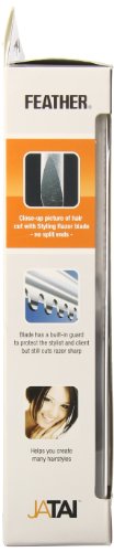 Feather Detail Razor with Standart Kit, Black