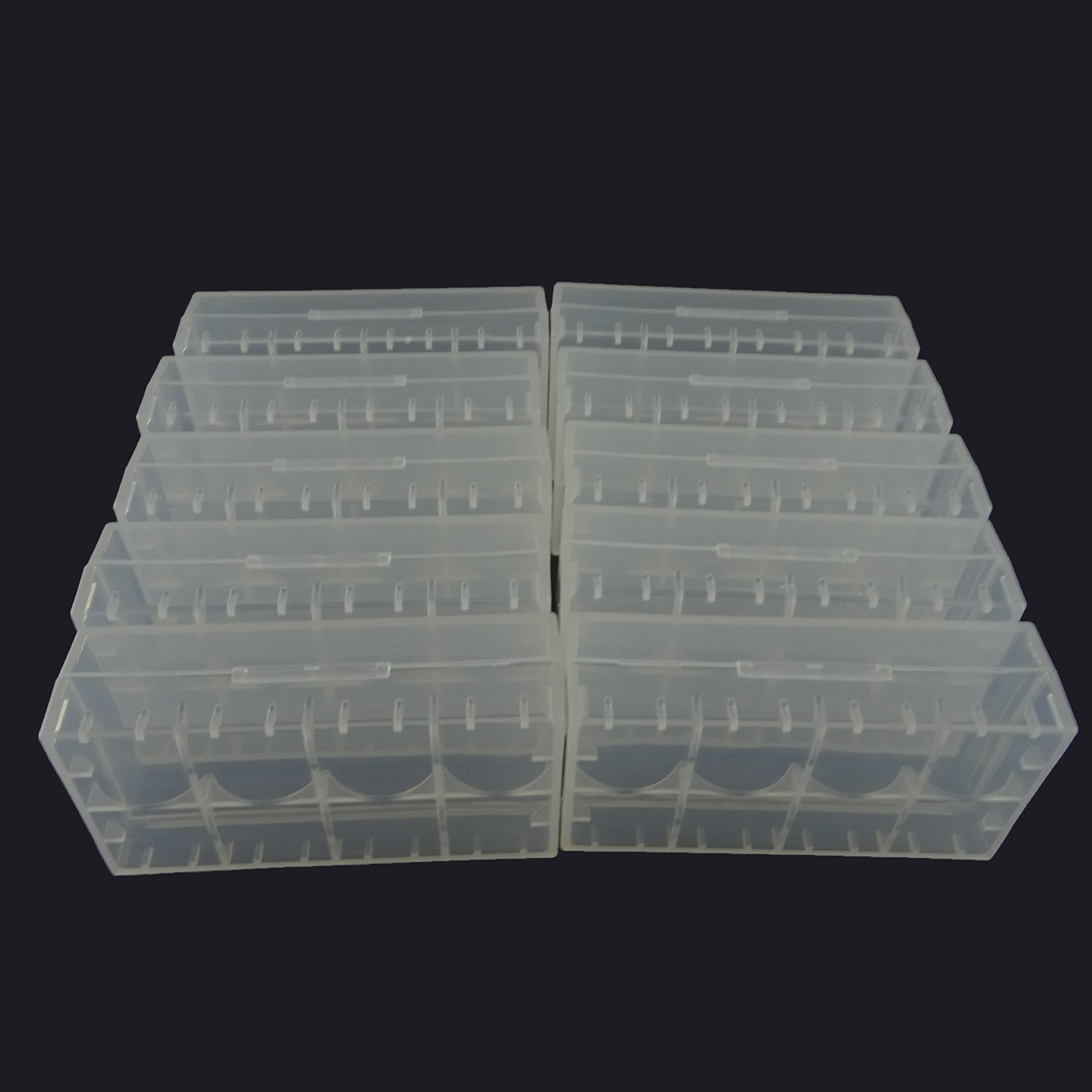 Gocomcom Honbay Pack of 10 Battery Storage Case/Box/Organizer/Holder for 18650 or CR123A Battery