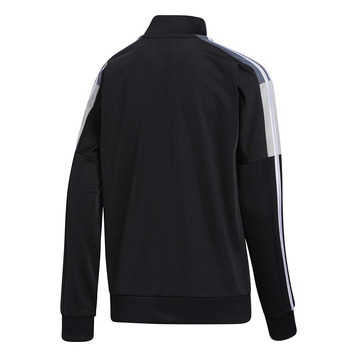 adidas Boy's Tricot Track Jacket, Black, Medium