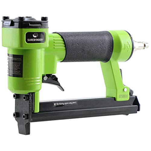 9615A Pneumatic 22 Gauge Upholstery Stapler with Case and 15,000 Staples