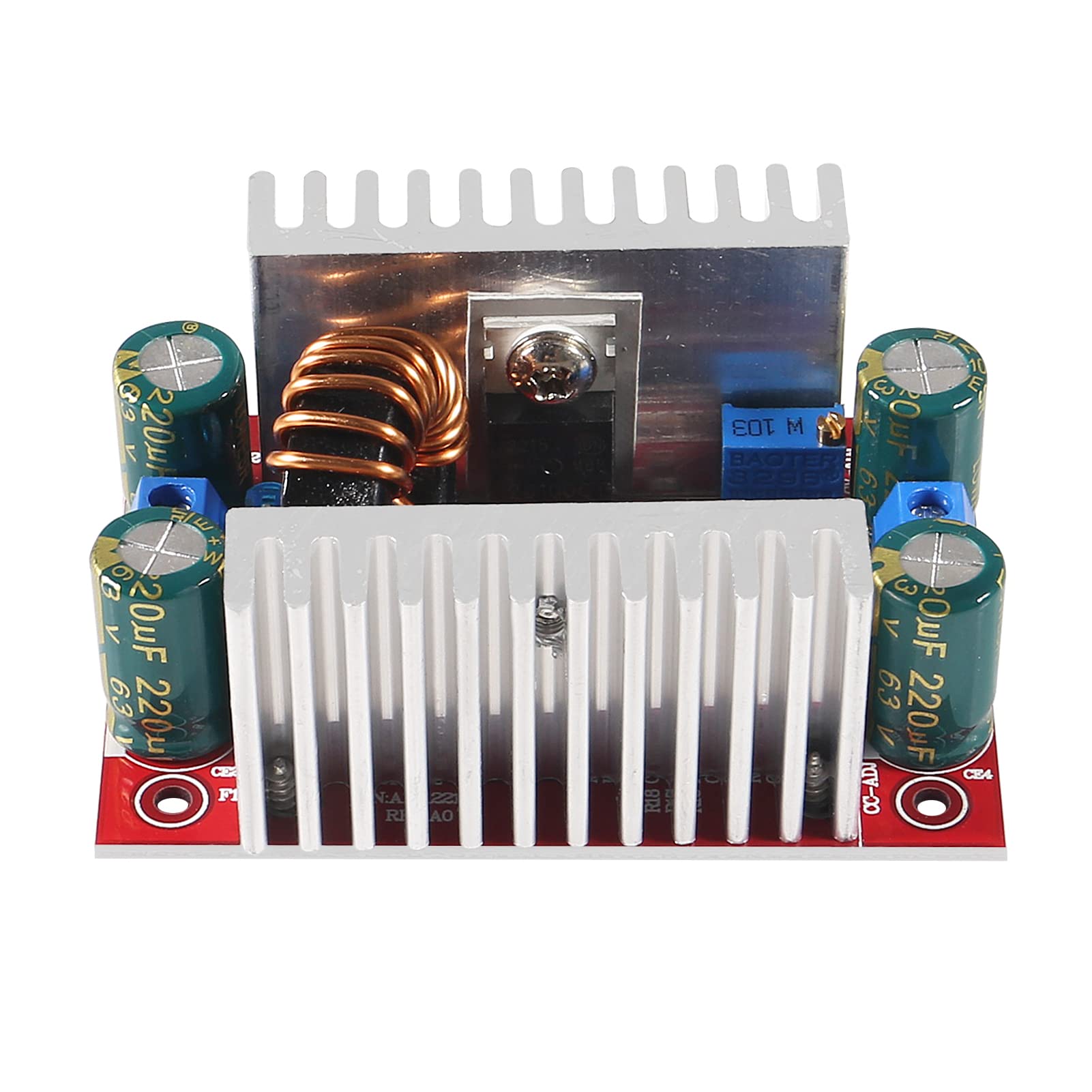 ACEIRMC 4pcs DC 400W 15A Step-up Boost Converter Constant Current Power Supply LED Driver 8.5-50V to 10-60V Voltage Charger Step Up Module for Electric Equipment and Digital Products