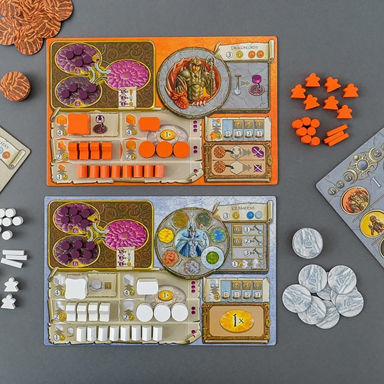 Capstone Games: Terra Mystica Fire & Ice, Expansion, Strategy Board Game, Terra Mystica Core Game Required to Play, 6 New Factions Introduced, Ages 14 and Up