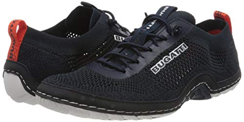 Bugatti Men's Low-top Sneaker , Blue , 10 US