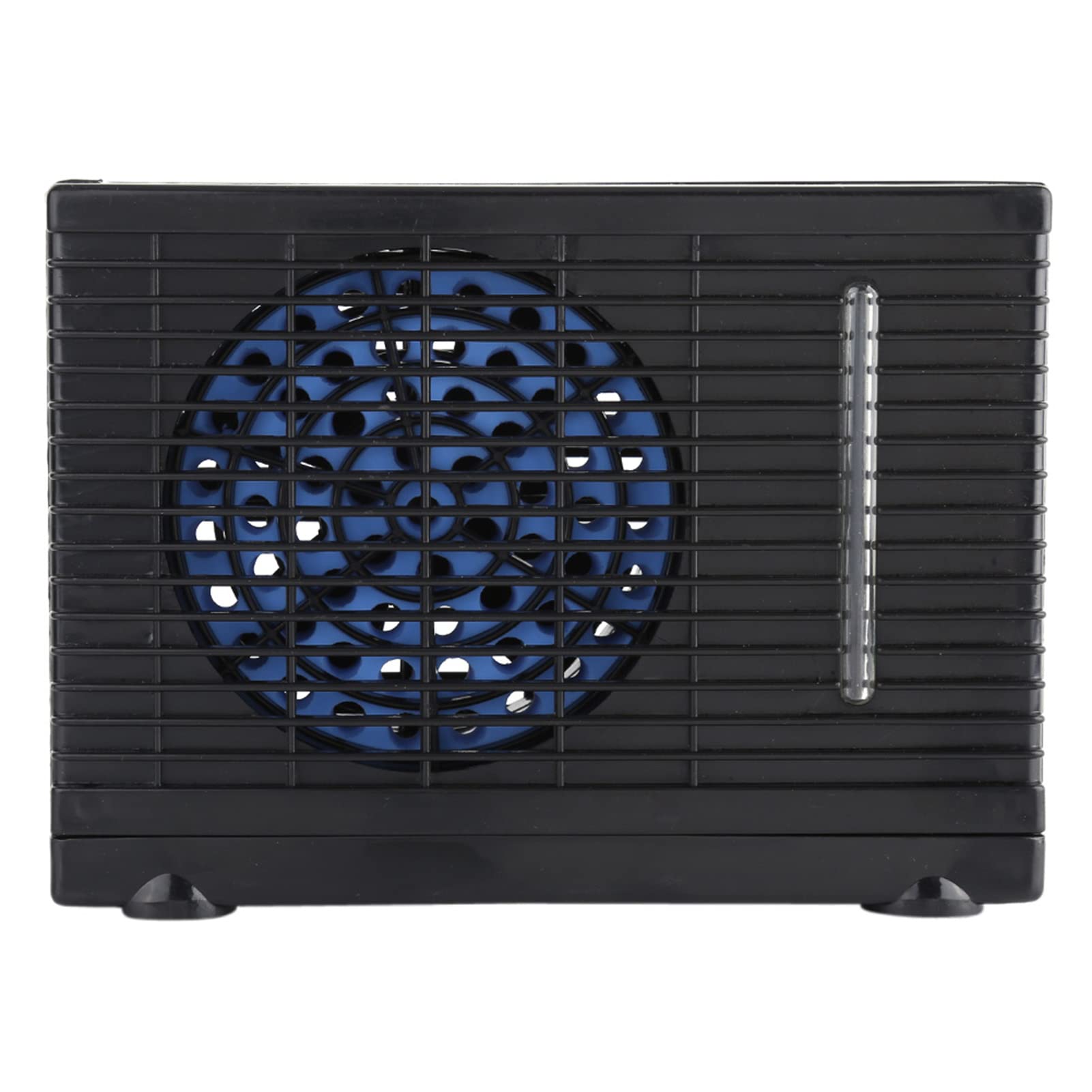 Car Mini Air Conditioner Fan, Portable Cooler Universal DC 12V Low Noise Black Evaporative Water Cooler Cooling Fan for Car Truck Home