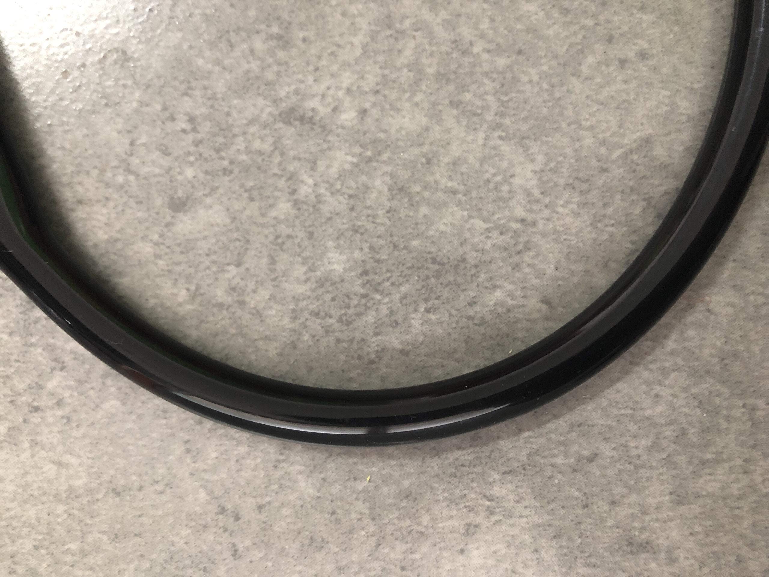 Stethoscope Cardiology Stainless Steel ' A' Shape Tube Stethoscope/Suitable for Cardiac Auscultation, Black Tube, Soft Ear-tip. one Diaphragm and Two Black earplugs