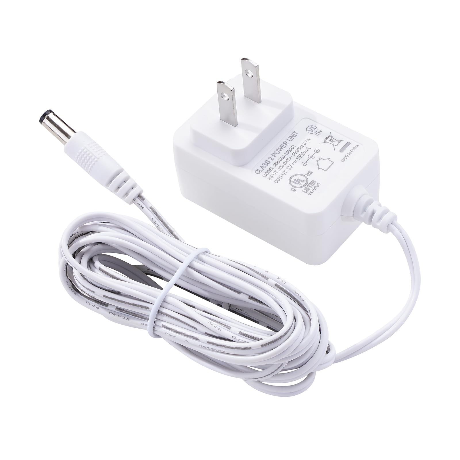 5V Cord for Baby Swing Compatible with Graco,Munchkin,Kmaier,Jaoul,Larex,Babybond,Bellababy,Kidsview,Ezebaby,Napei,Gopanda,Ixdregan Swing,Wall AC Power Adapter Replacement for SSA-5WVI-05