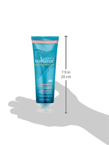 John Frieda Luxurious Volume Touchably Full Shampoo, 8.45 Ounce