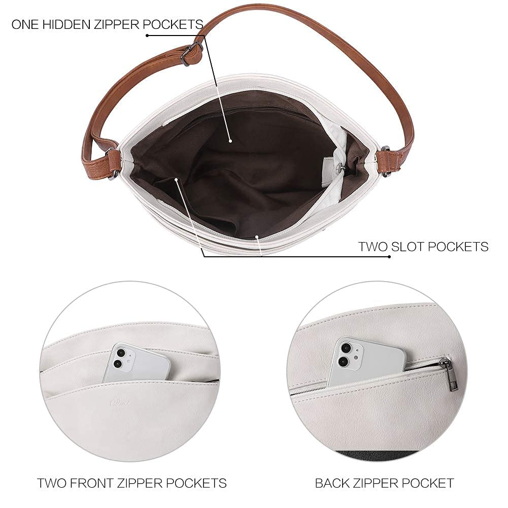 CLUCI Crossbody Bags for Women bundles with Wallet for Women