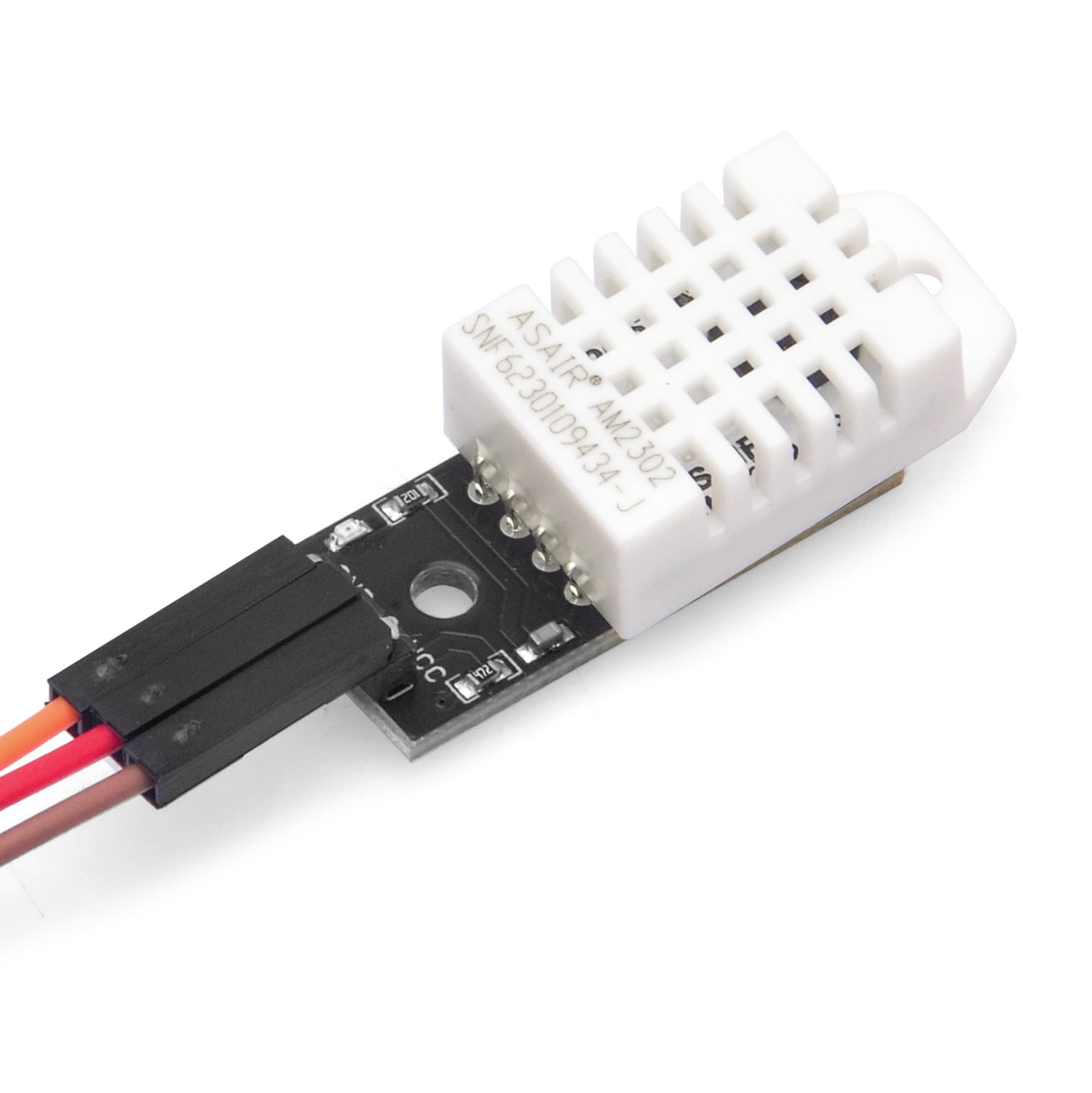Gowoops 2pcs DHT22/AM2302 Digital Humidity and Temperature Sensor Module for Arduino Raspberry Pi, Temp Humidity Gauge Monitor Electronic Practice DIY Replace SHT11 SHT15
