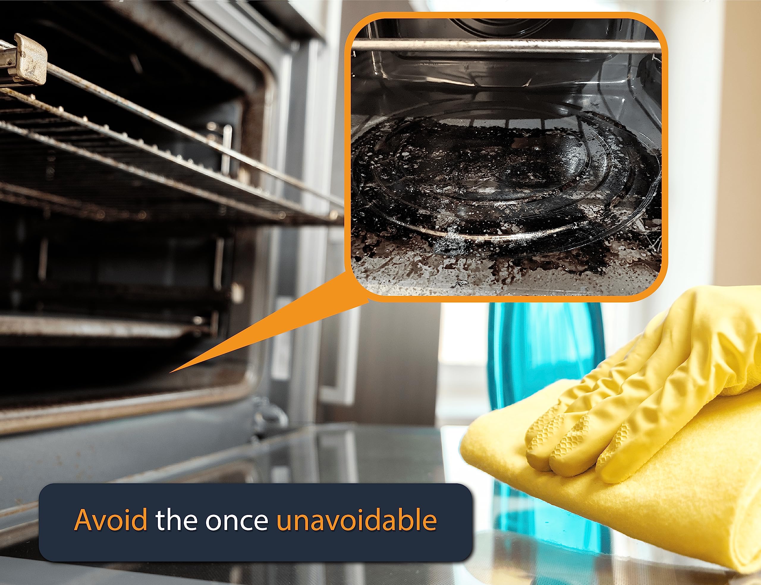 8 Pack Refrigerator Liners Sheet and 3 Pack Oven Liners Bundle - Say Goodbye to Messy Spills and Stains BPA & PFOA Free Kitchen Accessories