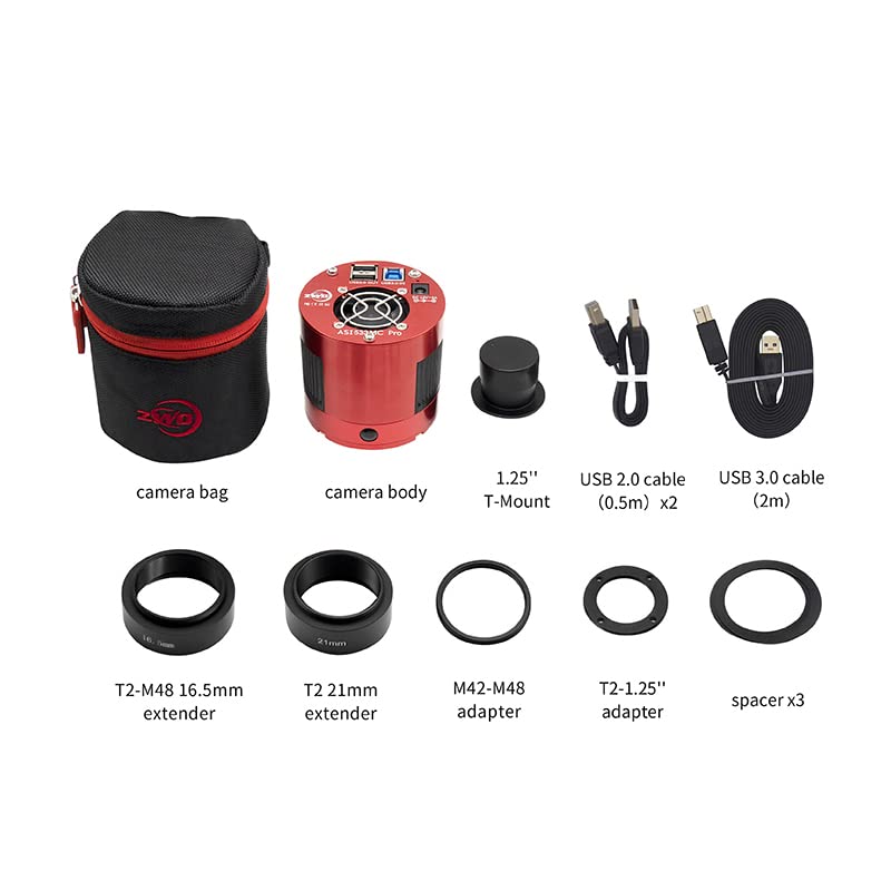 ZWO ASI533MC-P CMOS Color Cooled Astronomy Camera # ASI533MC-P