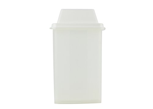 Home-X - Pickle Storage Container with Strainer Insert, The Ultimate Kitchenware Food Saver for Preserving and Keeping Edibles Fresh, White