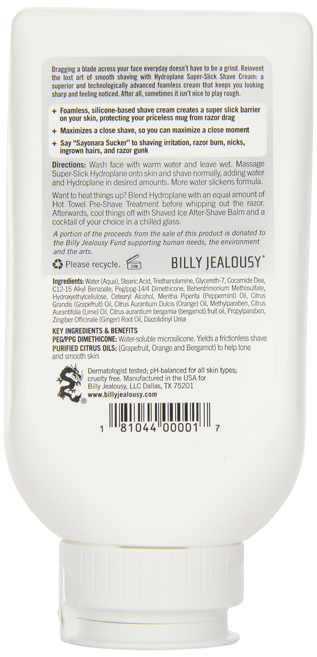 Billy Jealousy Cashmere Coat Hair Conditioner for Men, Strengthening & Hydrating Conditioner Infused with Peppermint, Lemon Fruit & Swertia Extract Ideal for Fine, Thinning Hair, 8 Fl Oz