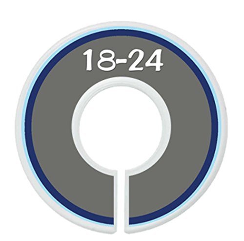 Mumsy Goose Nursery Closet Dividers, Choose Your Sizes Closet Organizers, Baby Boy Clothes Sizers