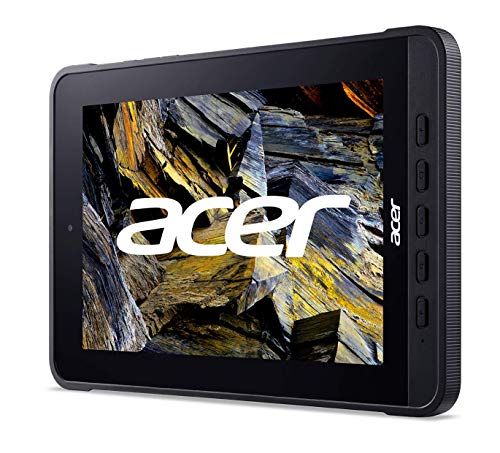 Acer Enduro T1 ET108-11A-80PZ Rugged Tablet, 8.0" WXGA IPS Touch, MediaTek MT8385 Octa-Core Processor, 4GB LPDDR4, 64GB eMMC, WiFi-5, Front 2MP Webcam, Rear 5MP Webcam, Handstrap, Android 9 Pie