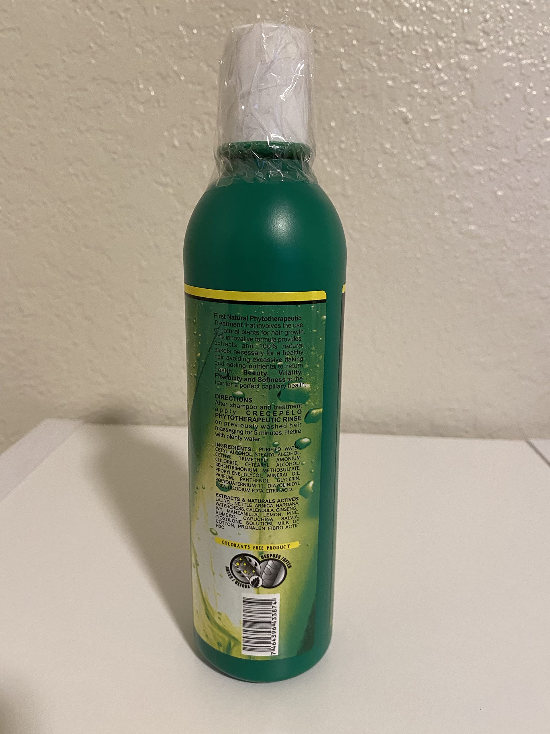 BOE Crece Pelo Shampoo + Rinse 12 oz "Combo Set!!"