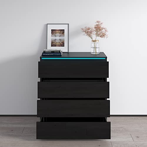 MEBLE FURNITURE & RUGS Euphoria 08 Modern Dresser
