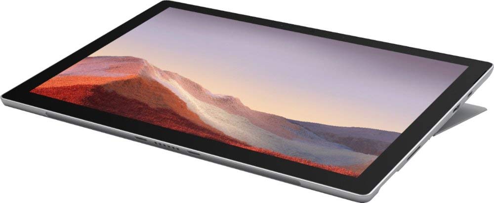 Microsoft Surface Pro 7 12.3โ (2736x1824) 10-Point Touch Display Tablet PC w/WOOV Accessory Bundle, Intel 10th Gen Core i5, 8GB RAM, 128GB SSD, Windows 10 Home, Platinum (Latest Model)