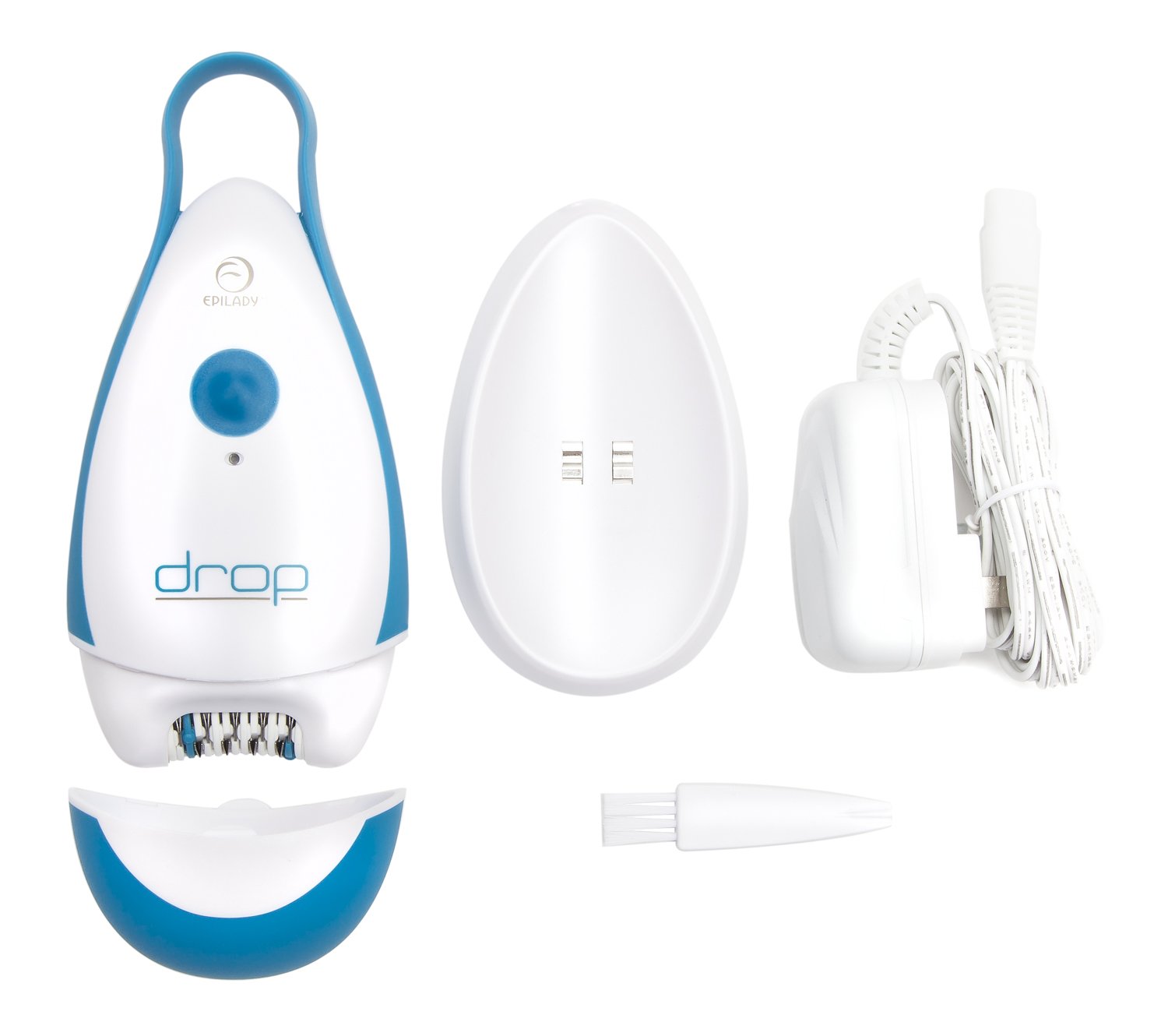 Epilady Drop Rechargeable Wet/Dry Epilator - Hair Removal Epilator, Cordless Wet/Dry Hair Remover for Women, Epilator for Shower