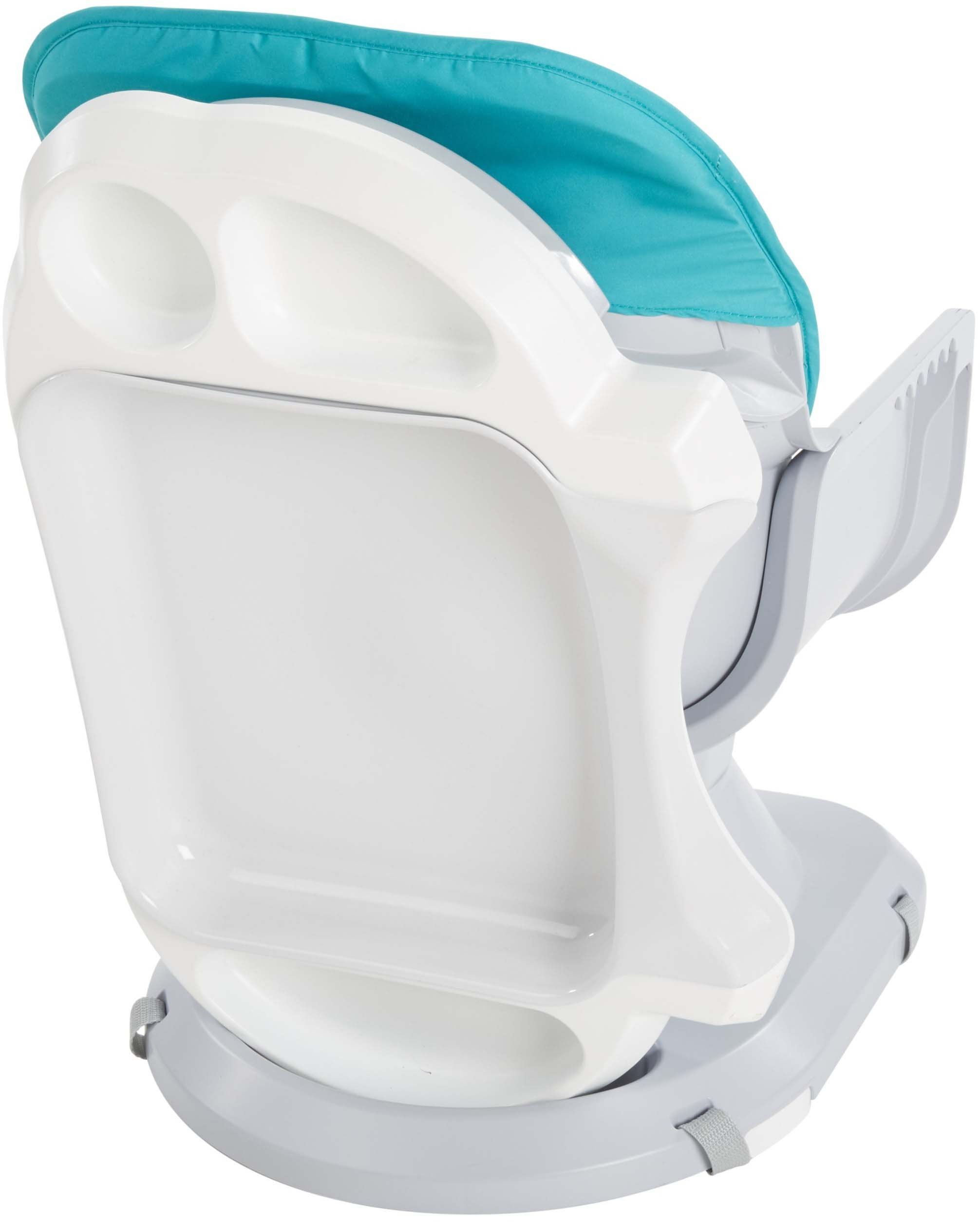 Fisher-Price SpaceSaver High Chair, Blue/Green