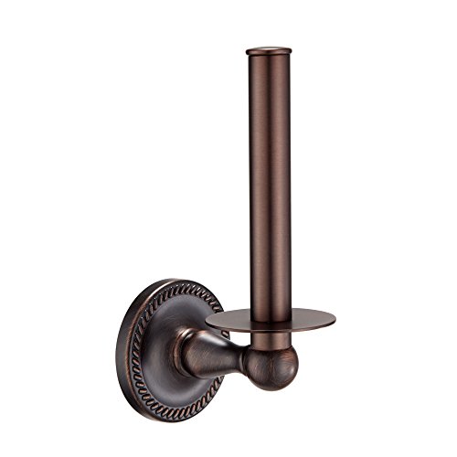 Designers Impressions Naples Oil Rubbed Bronze Vertical Toilet / Tissue Paper Holder
