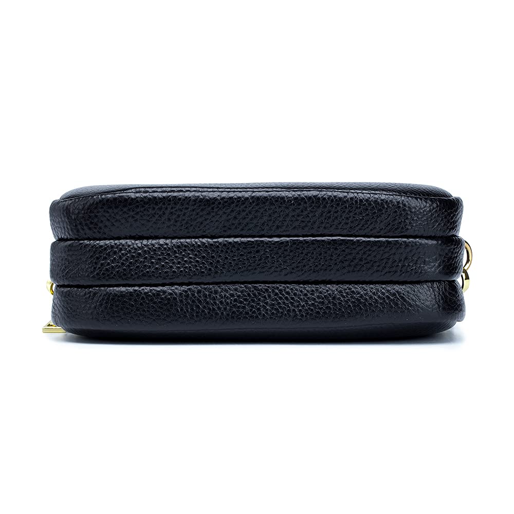 Coin Pocket Genuine Leather Phone Bag Women Wallet Crossbody Shoulder Bag