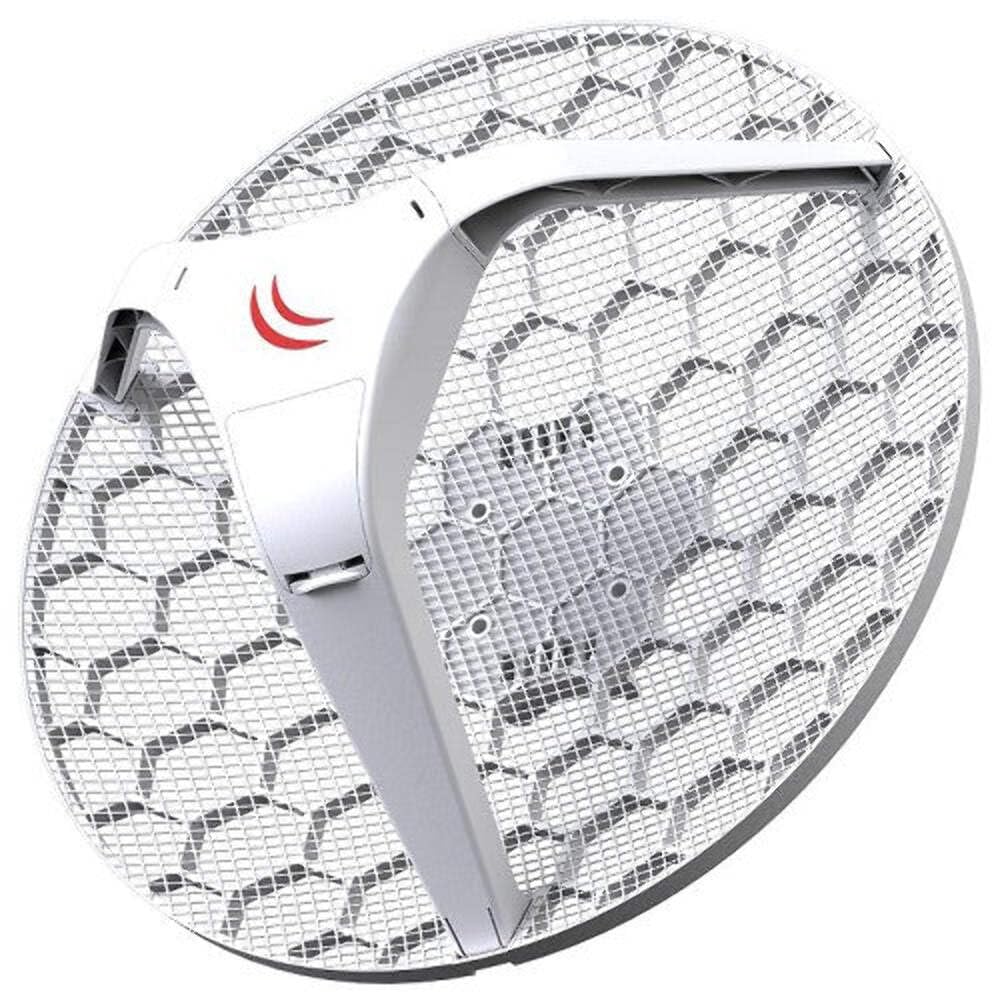 MikroTik LHG HP5 Dual Chain High Power 24.5dBi 5GHz CPE Point-to-Point Integrated Antenna (RBLHG-5HPnD-US)
