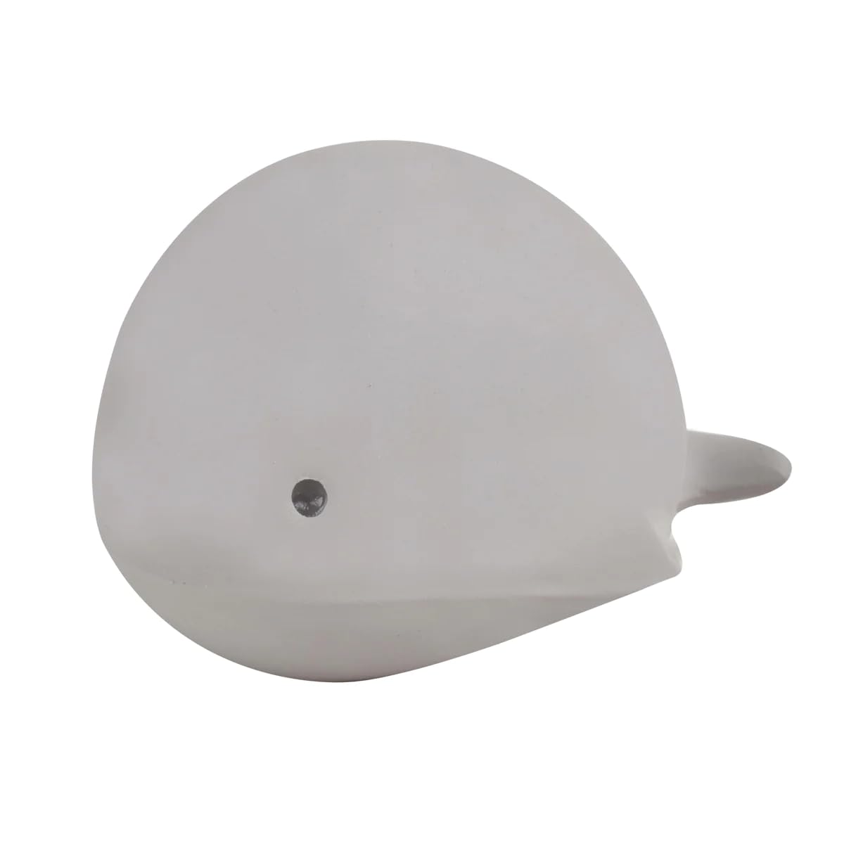 Tikiri Toys Ocean Buddies Whale Natural Rubber Rattle (Gray)